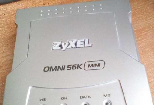 Модем zyxel omni 56 k mini