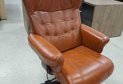 Дизайнерское кресло руководителя натуральная кожа