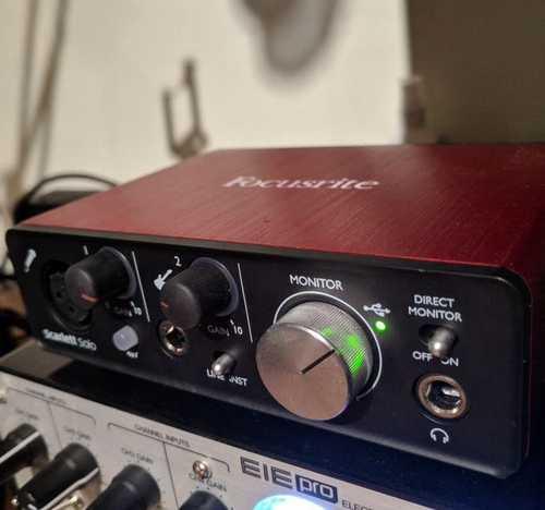 Звуковая карта focusrite scarlett solo 2rd gen