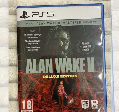 Alan wake ps5 deluxe edition диск