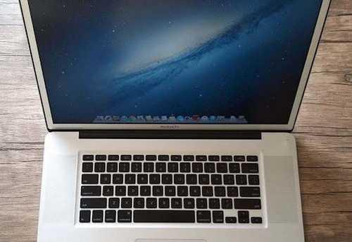 MacBook Pro 17 A1297 i7 512gb ssd Apple