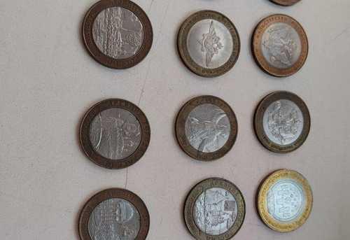 Юбилейные монеты десять рублей
