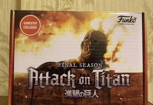 Funko pop Attack on Titans Collector box Gamestop