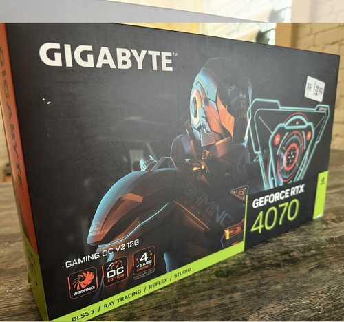 Видеокарта Gigabyte Rtx 4070 Gaming OC 12gb