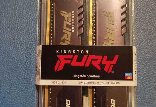 DDR4 Kingston Fury 32Gb 3733MHz Новая