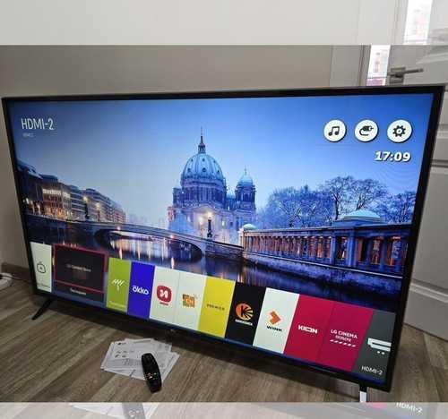 Огромный телевизор LG 65"165"SMART TV WI-FI 4K HDR