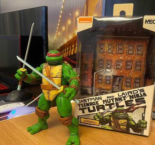 Фигурка Leonardo tmnt Neca Mirage studios