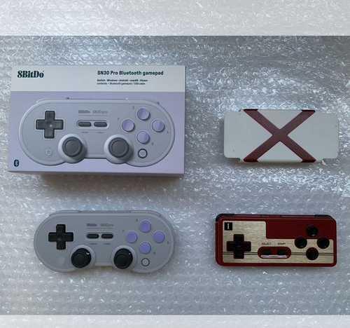 8bitdo SN30 Pro и FC30