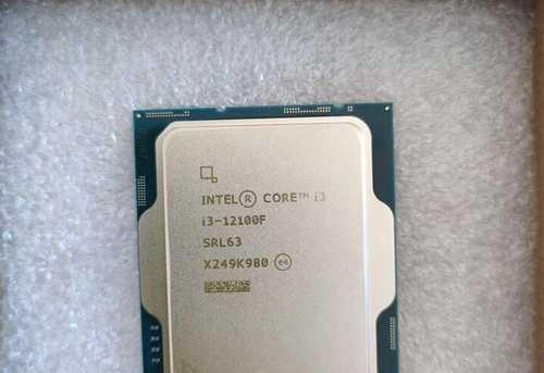 Новый процессор Intel Core i3 12100F оеm