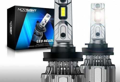 LED лампы Novsight N50, 15000 Lm, 2шт. - H8/H9/H11