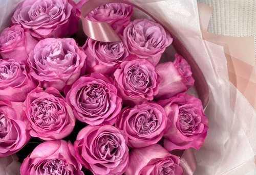 Розы Эквадор, пионовидные розы, букет роз