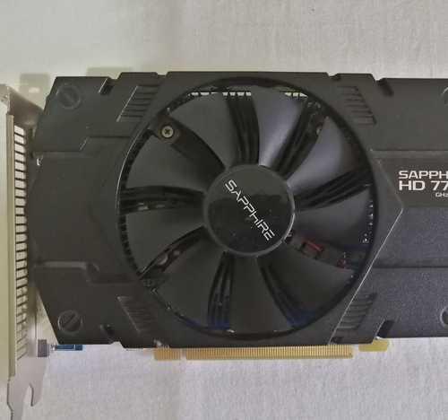 Видеокарта sapphire HD 7770 Б/У