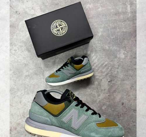 Кроссовки Stone Island x New Balance 574 Legacy