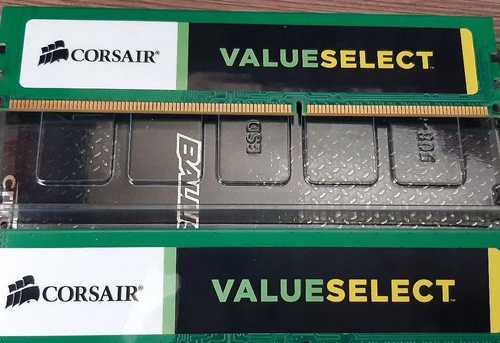 Оперативная память на пк corsair DDR 3. 1333