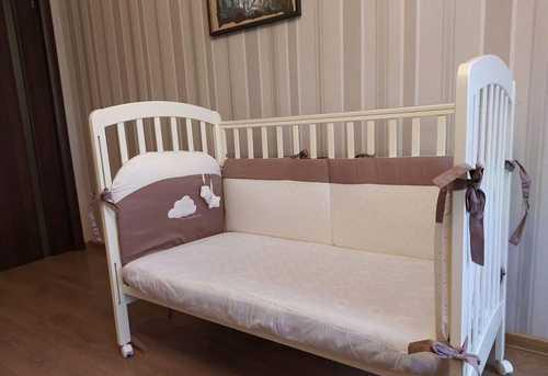 Детская кроватка Fiorellino Dalmatina