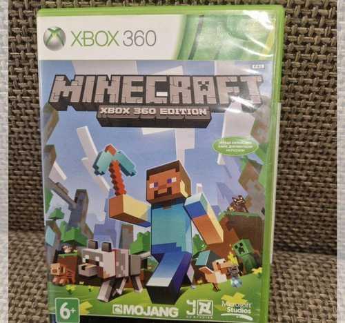 Игра диск Minecraft Xbox 360