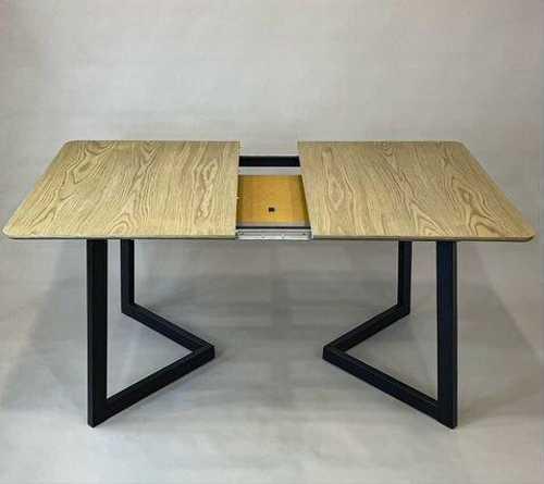 Раздвижной прямоугольный стол Detroit 120х80 + 40