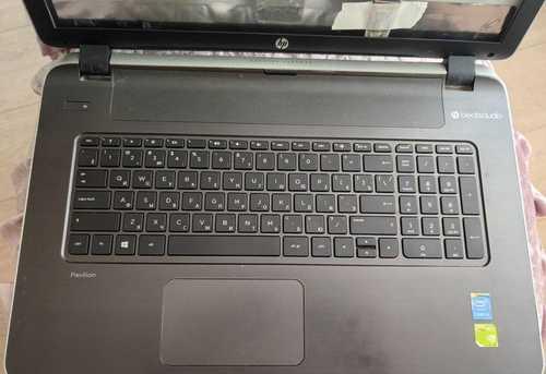 Ноутбук hp pavilion 17-f154nr на з/ч