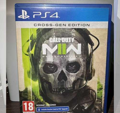 Call of duty modern warfare 2 ps4 диск