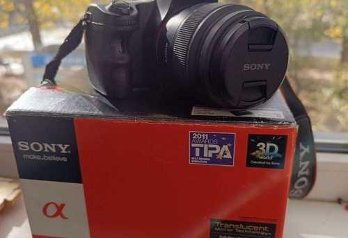 Зеркальный фотоаппарат Sony alpha SLT-A37 kit