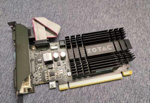 Видеокарта zotac Nvidia geforce gt 710 1GB