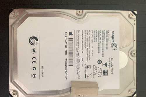 Жесткий диск 1тб seagate barracuda 7200 iMac