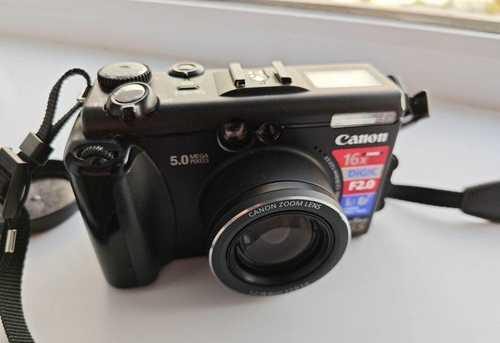 Фотоаппарат canon power shot g5