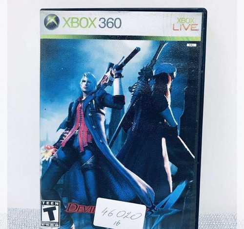 Диск Xbox 360 - Devil May Cry 4