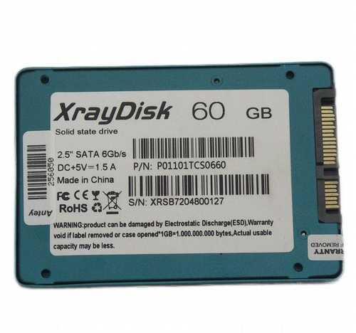 Накопитель SSD 60Gb XrayDisk 2.5" SATA III