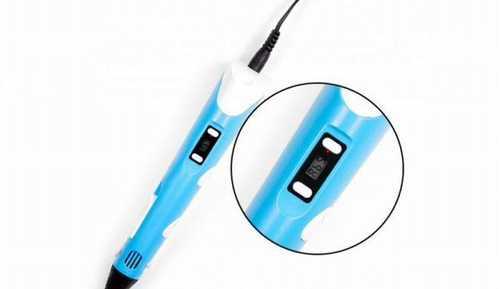 3D ручка Spider Pen lite с ЖК диспл., голубенькая
