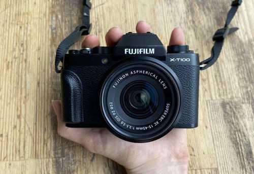 Фотоаппарат Fujifilm xt100 kit