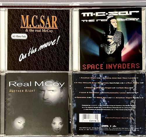 CD диски M.C.Sar & The Real McCoy (Euro-dance 90-х