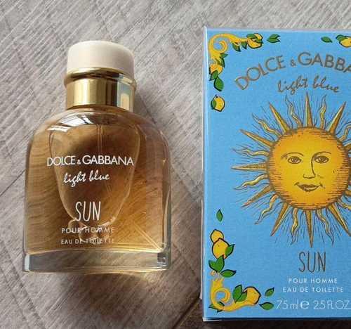 Отливант Light Blue Sun Pour Homme D&G 10 мл