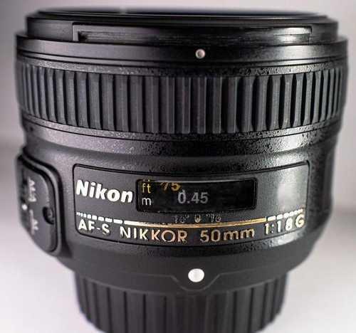 Объектив Nikon AF-S nikkor 50mm f/1.8G