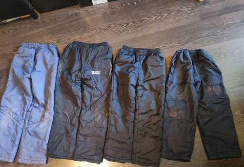 Куртки, штаны, жилетки р 128-134
