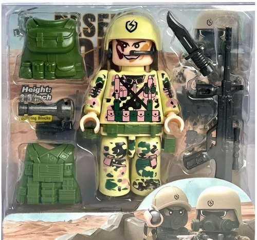 Фигурка солдата Lego desert Storm