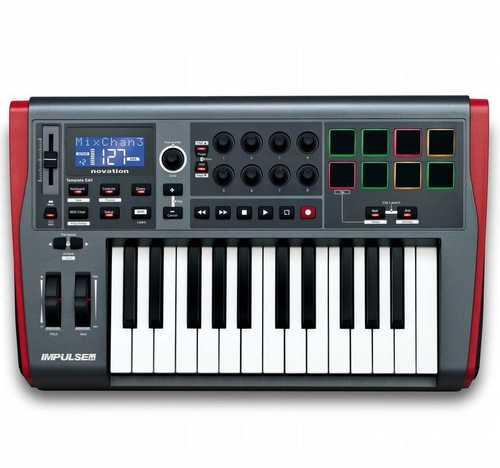 Novation Impulse 25 midi клавиатура