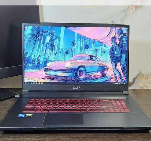 Msi Katana 17/Core i5-11400h/GTX1650/IPS144Hz