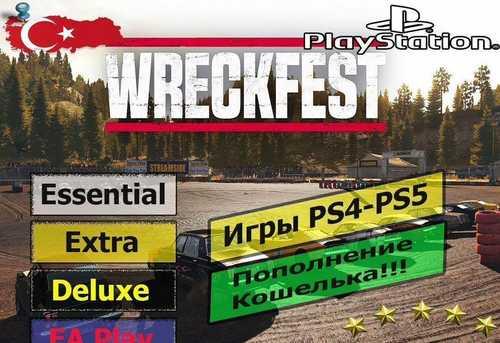 Подписка PS Plus/Wreckfest
