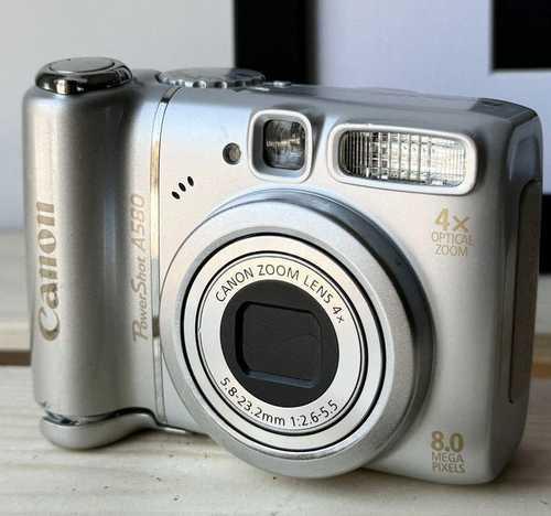 Canon PowerShot A580 крышка со сколом