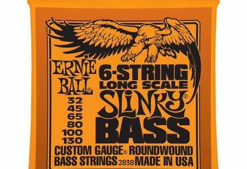 Струны для бас-гитары Ernie Ball 2838