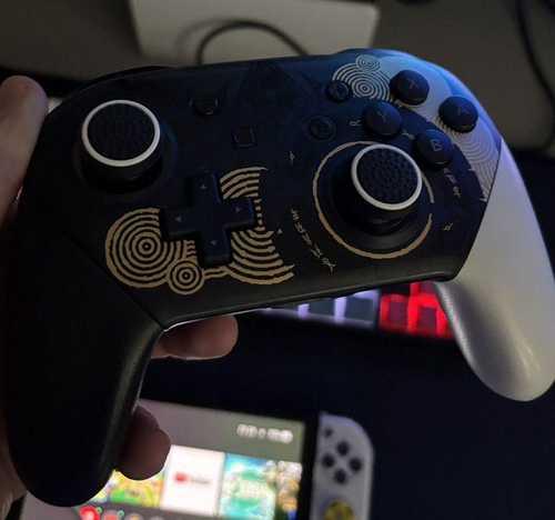 Nintendo switch pro controller zelda totk