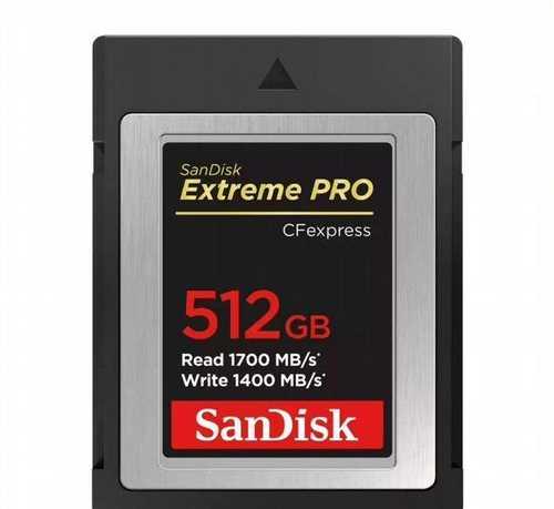 Sandisk Extreme Pro CFExpress Type B 512Gb 1700