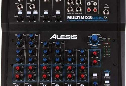Микшер Alesis multimix 8 usb
