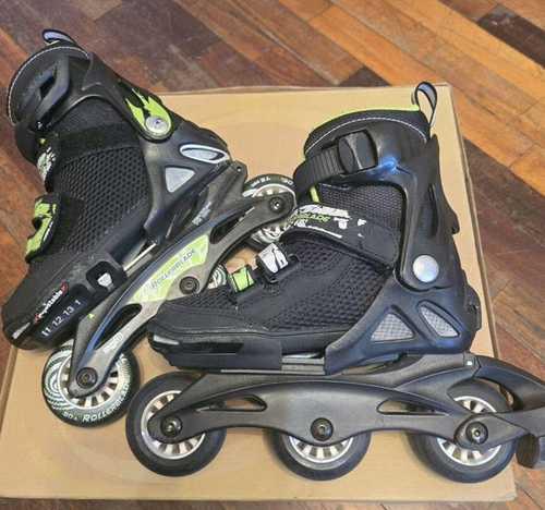 Ролики rollerblade детские раздвижные 28 32