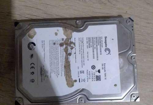 Жесткий диск для пк seagate 750 GB