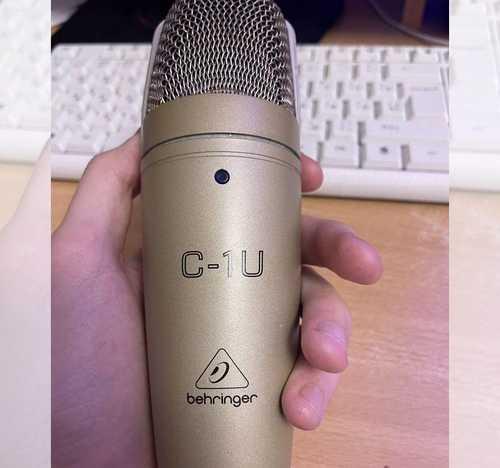 Студийный микрофон behringer c1u