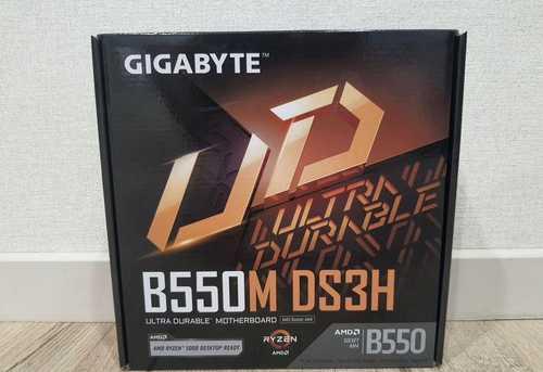 Материнская плата Gigabyte B550M DS3H новая