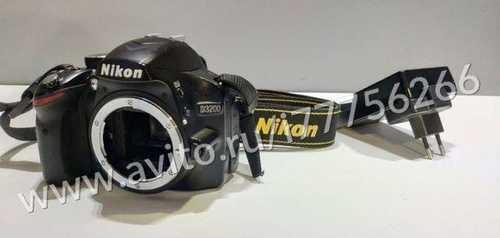 Nikon D3200 body + зарядка + акб Пробег 35028