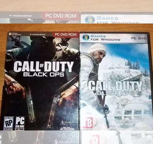 Игровые диски на пк call of duty black ops